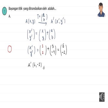 salah satu transformasi geometri yaitu translasi | PPT