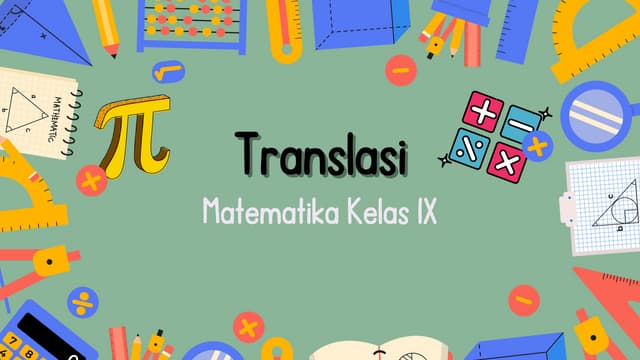 Transformasi Fungsi kelas 12 kurikulum merdeka | PPTX