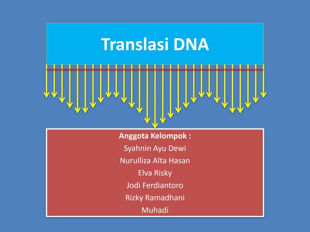 Transkripsi & Translasi | PPTX