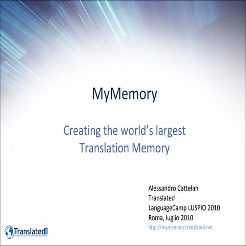 MyMemory | PPT