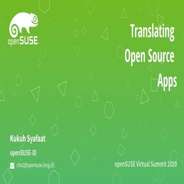 Translating Open Source Apps Ppt