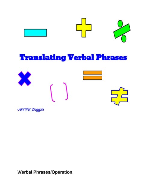 Grade-7-Quarter4 Translating Algebraic expression and phrase | PPT