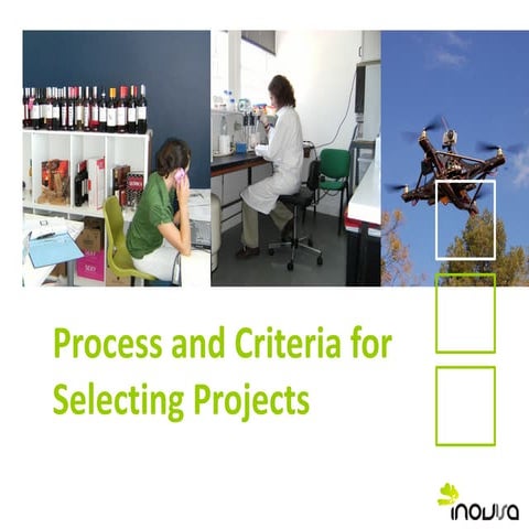 Selecting Projects - Processo and Criteria | PPT