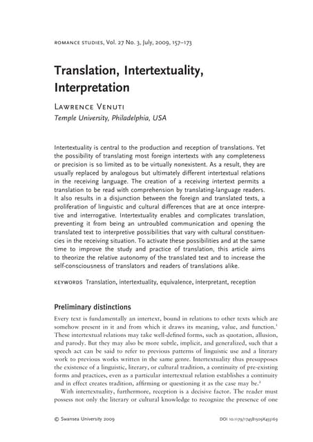 Allusions and Intertextuality in Novels | PPTX | Fiction | Books and ...