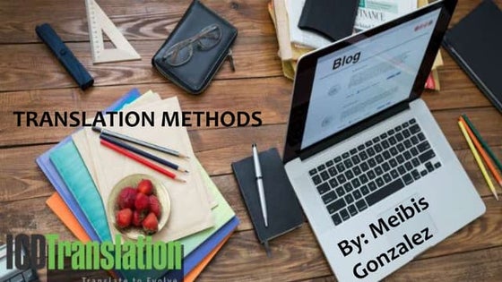 Methods Of Translation | PPT