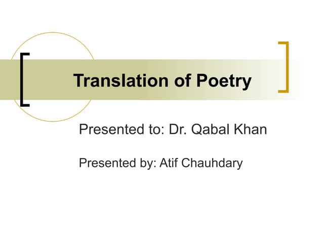 Introduction to world literature. | PPTX