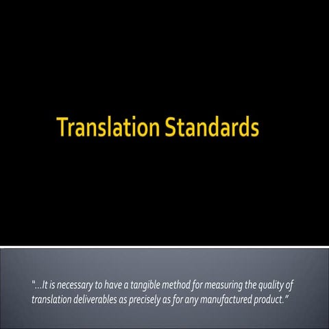 NCIHC National Standards of Practice for Healthcare Interpreters | PPTX
