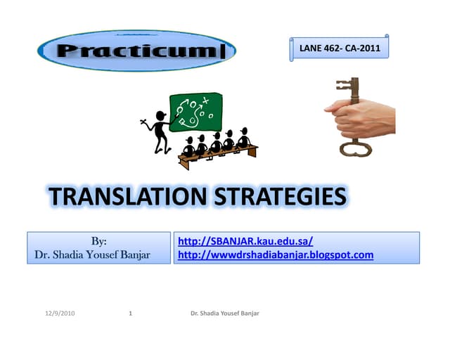 Approaches of translation | PPT