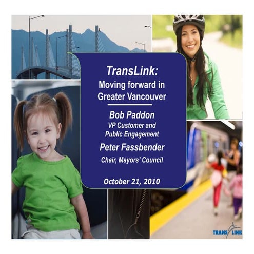 Translink presentation to Delta Chamber of Commerce | PPT