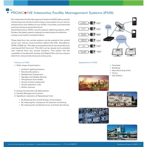 Translucent ETS - Interactive Facility Management System | PDF