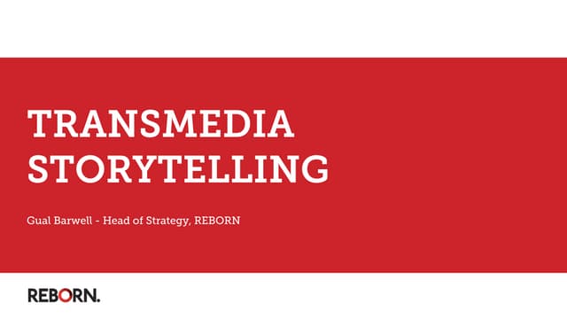 Active Story System - design methodology for transmedia storytelling