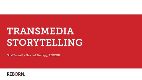 Active Story System - design methodology for transmedia storytelling | PDF