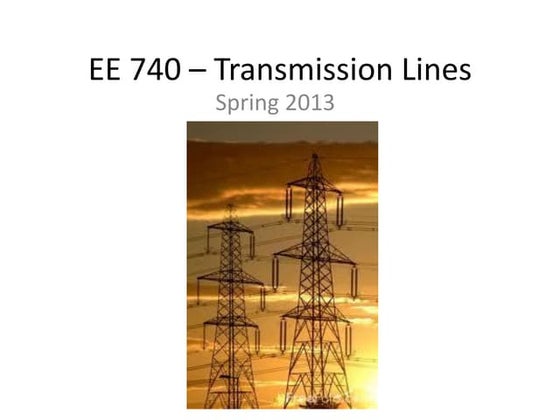 Representation of short & medium transmission lines | PPT