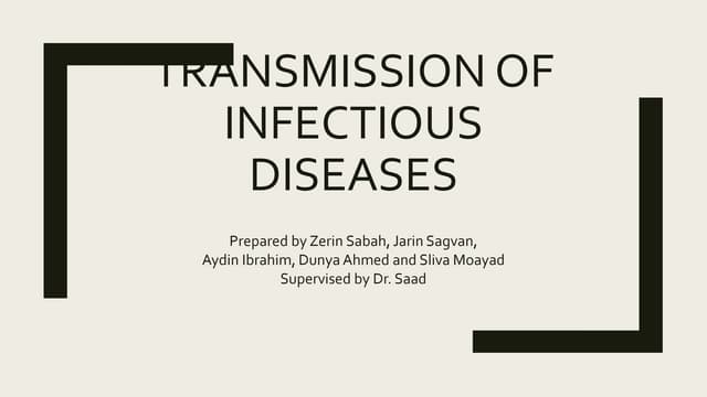 HORIZONTAL AND VERTICAL transmision of infectious | PPTX | Infectious Diseases | Diseases and ...