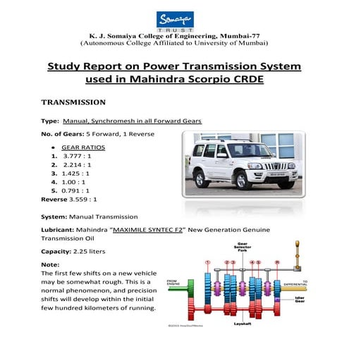Transmission system | PDF