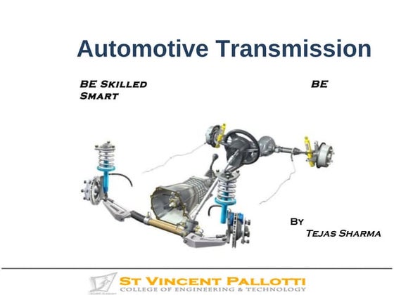 Electronic control of automatic transmission | PPT