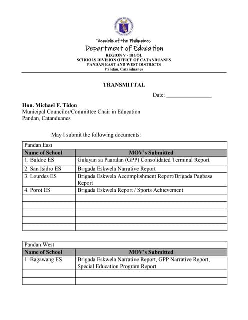 sample grade slip for the deped high school | DOCX | Education