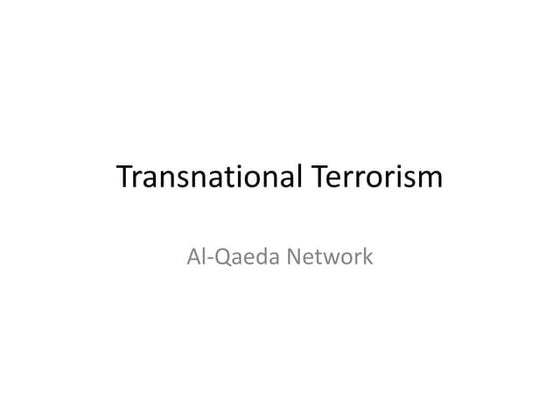 Terrorism and Counterterrorism - Georgetown University | PDF ...