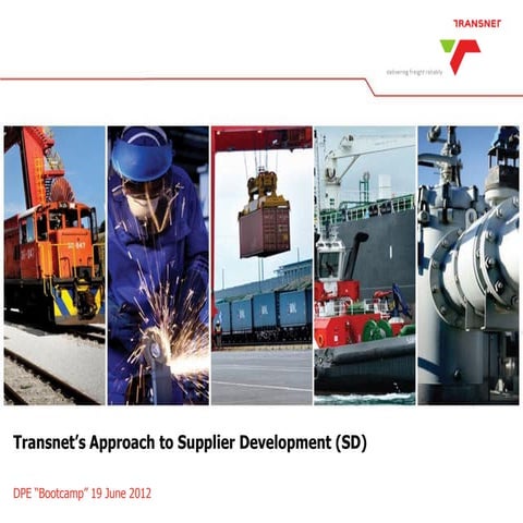 Transnet sd-plan-presentation 20120618 | PDF | Logistics | Business