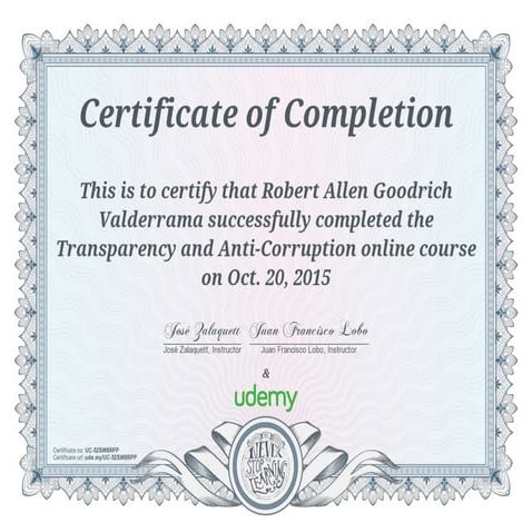 Transparency and anti corruption | PDF