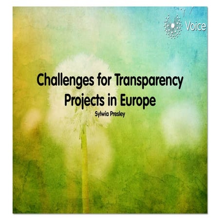 Technology for Transparency | PDF