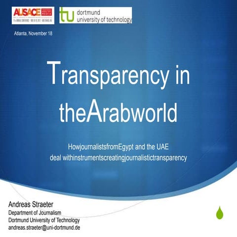 Transparency | PPTX | Social Networking | Internet