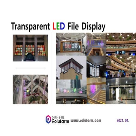 Transparent led file display module 202101 | PPT