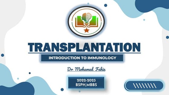Transplantation | PPTX | Genetics | Science