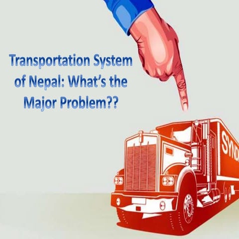 Transport System in Nepal | PPT