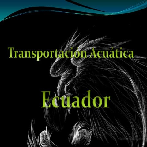 Transportacion Ecuador | PPTX