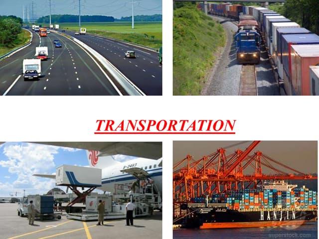 powerpoint on transportation | PPTX