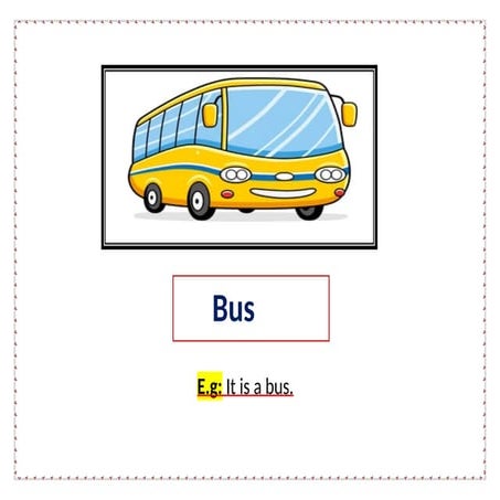 Interactive Transportation Flashcards with Examples & Exercises | PDF