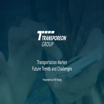 Transportation - Future Trends & Challenges | PPTX
