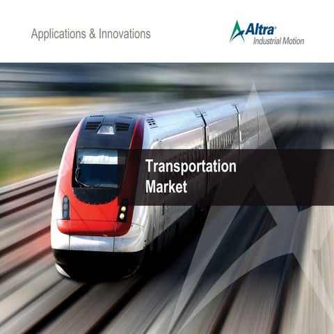Transportation Application & Innovation | PPT