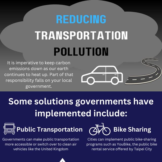 Reducing Transportation Pollution | PDF