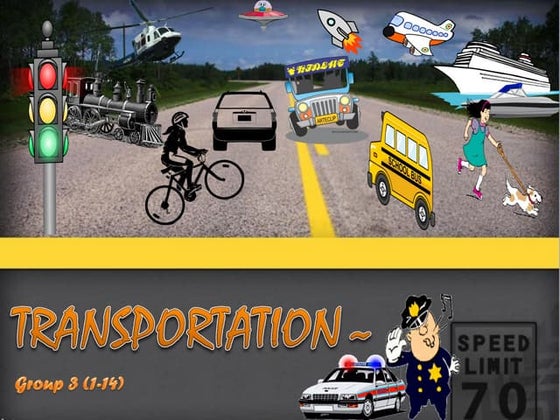 Evolution of transportation | PPTX