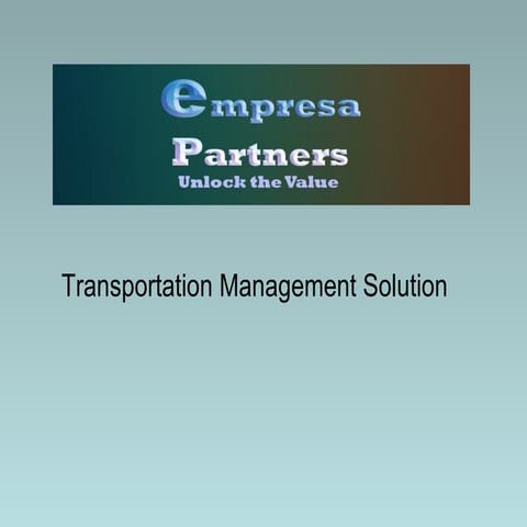 10 Key Benefits Of Transportation Management System (TMS) | PDF