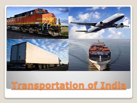 Transportation in India | PPTX | Air Travel | Travel Type