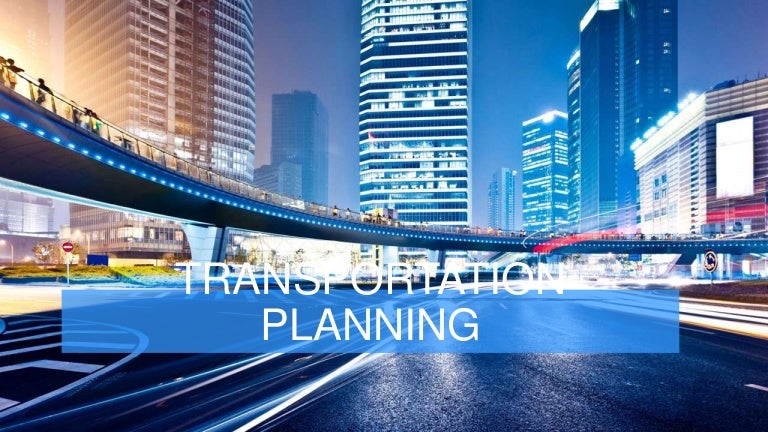 Transportation planning