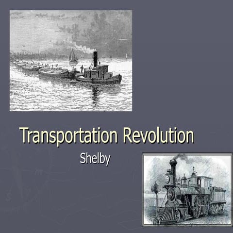 Transportation Revolution | PPT