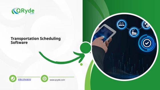 Public Transit Scheduling Software Qryde | PDF