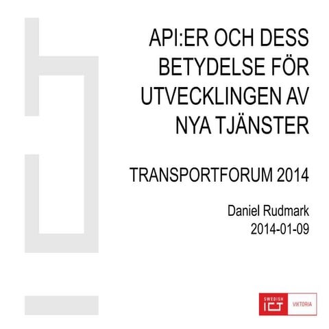 Transportforum 2014 | PPTX