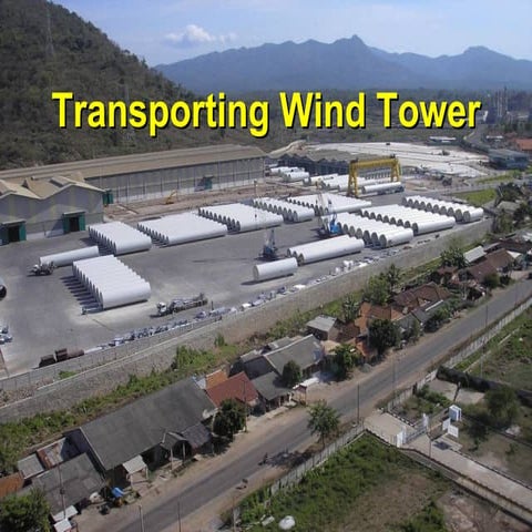 Transporting Wind Tower | PPS