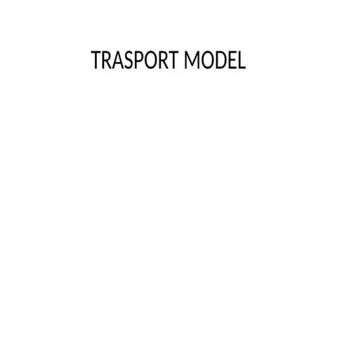 Transport Model .pptx