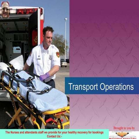 Transport operations | PPT