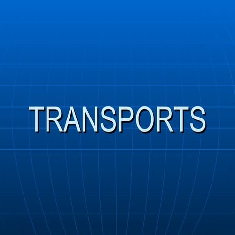 Transports | PPTX