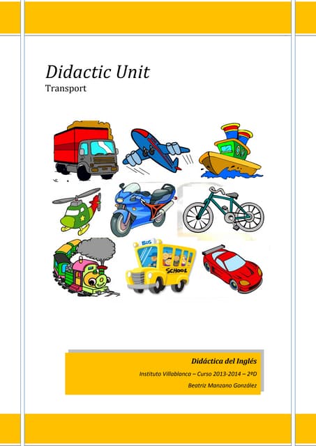 LAND TRANSPORTATION DETAILED LESSON PLAN | DOCX | Automotive