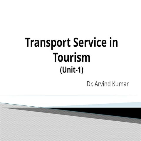 Transport Services in India & Types.pptx