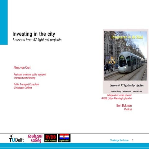 Transport Thursday Niel van Oort | PPT