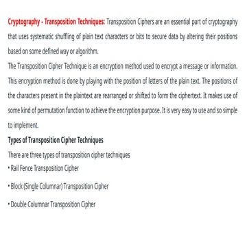 cryptography Transposition presentation.pptx